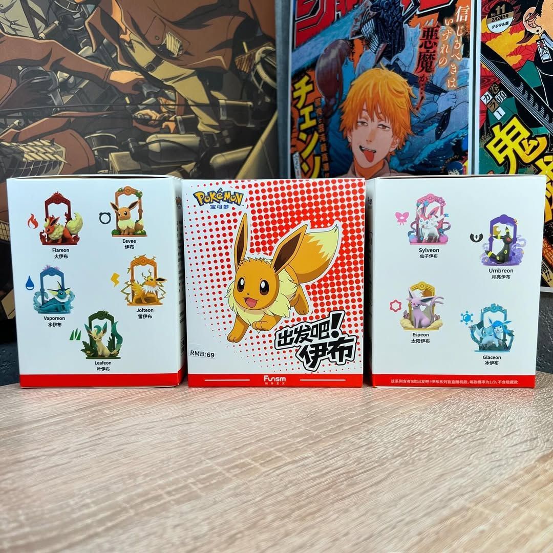 Фігурка по аніме Покемон Funism Start! Eevee Series – купити в Neko no Ashi